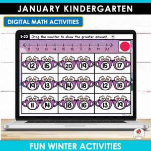 January Math and Literacy Activities for Kindergarten - United Teaching