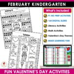 February Math and Literacy Activities for Kindergarten - United Teaching
