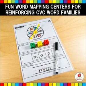 Word Mapping Activities for CVC Words - United Teaching