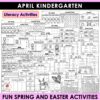 April Math and Literacy Activities for Kindergarten - United Teaching