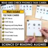 Read and Check Phonics Task Cards - United Teaching