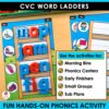 CVC Word Ladders - United Teaching