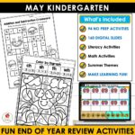 May Math and Literacy Activities for Kindergarten - United Teaching