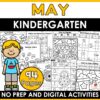 May Math and Literacy Activities for Kindergarten - United Teaching