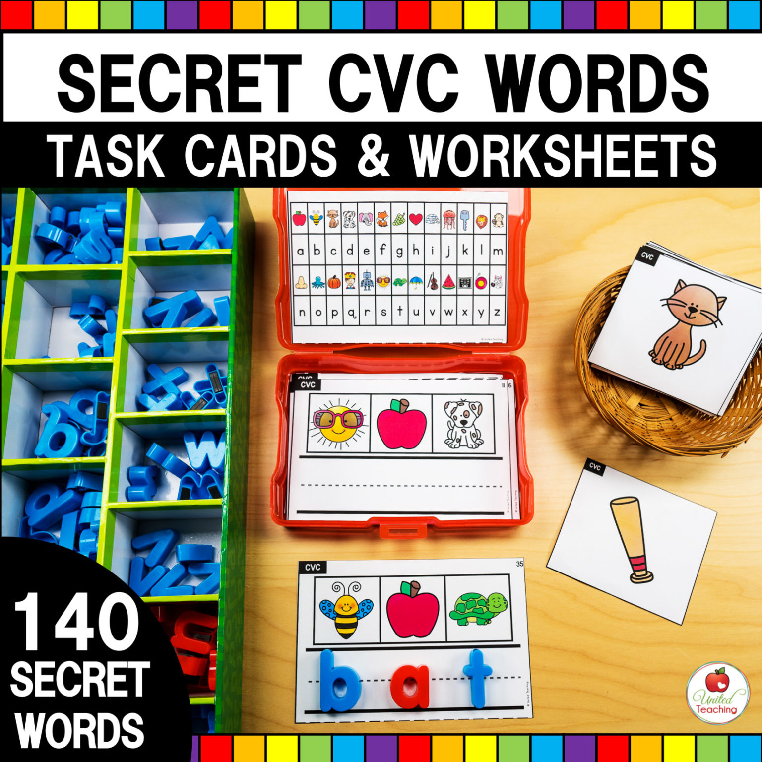 CVC Word Searches - United Teaching