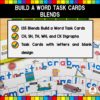 Blends Word Building Task Cards - United Teaching