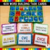 Phonics Build a Word Task Cards Bundle - United Teaching