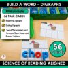 Digraphs Word Building Task Cards - United Teaching