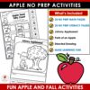 Apple No Prep Activities - United Teaching