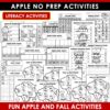 Apple No Prep Activities - United Teaching