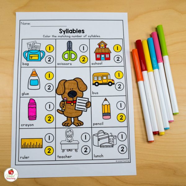 August Worksheets for Kindergarten: Easy Time-Saving Activities for ...