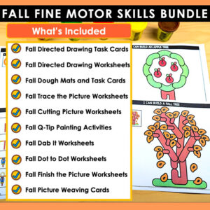 Fall Fine Motor Skills Bundle - United Teaching