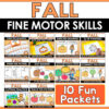 Fall Fine Motor Skills Bundle - United Teaching