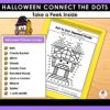 Halloween Connect the Dots Worksheets - United Teaching