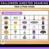 Halloween Directed Drawing Worksheets Packet - United Teaching