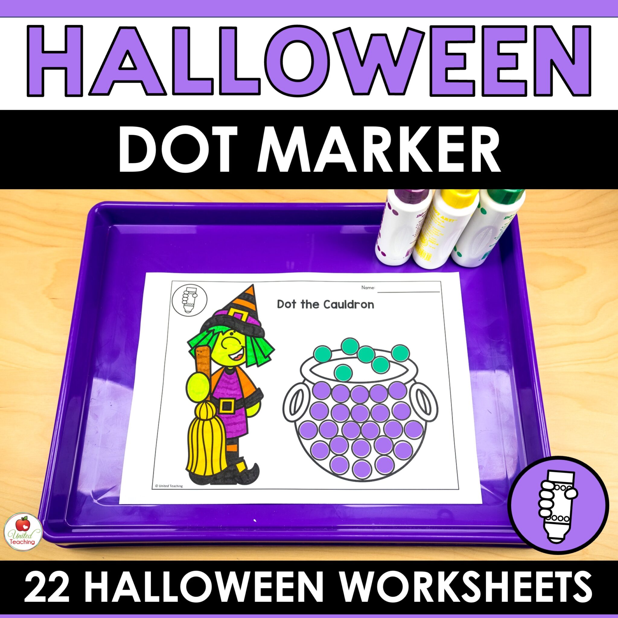 Halloween Fine Motor Skills Bundle - United Teaching