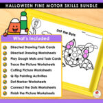 Halloween Fine Motor Skills Bundle - United Teaching