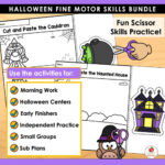 Halloween Fine Motor Skills Bundle - United Teaching