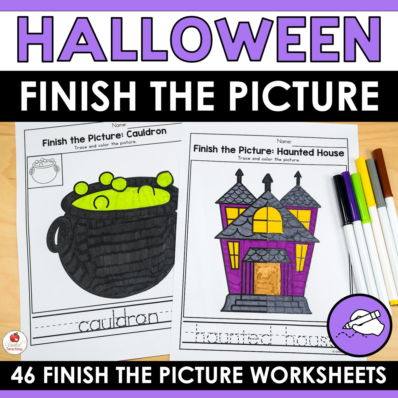 Halloween Fine Motor Skills Bundle - United Teaching
