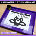 Halloween Play Dough Mats and Task Cards - United Teaching