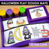 Halloween Play Dough Mats and Task Cards - United Teaching