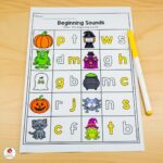 October Worksheets for Kindergarten: Scary Halloween Activities and ...