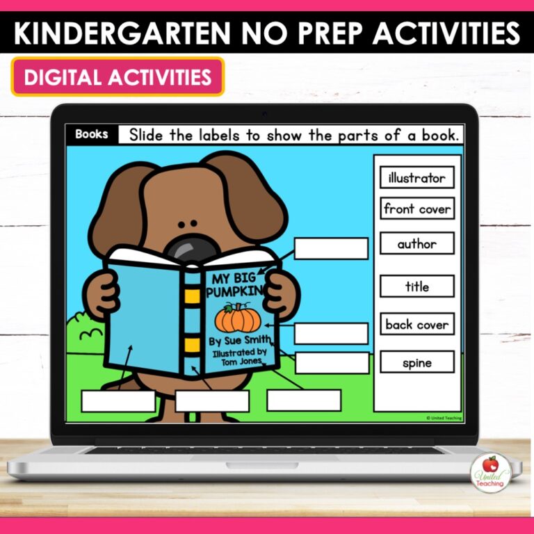 Kindergarten Math and Literacy Activities Bundle - United Teaching