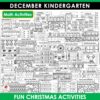 Kindergarten Math and Literacy Activities Bundle - United Teaching