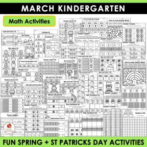 Kindergarten Math and Literacy Activities Bundle - United Teaching