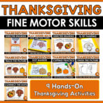 Thanksgiving Fine Motor Skills Bundle - United Teaching