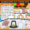 Thanksgiving Play Dough Mats and Task Cards - United Teaching