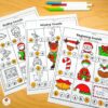 December Worksheets for Kindergarten: Fun and Easy to Use Christmas ...