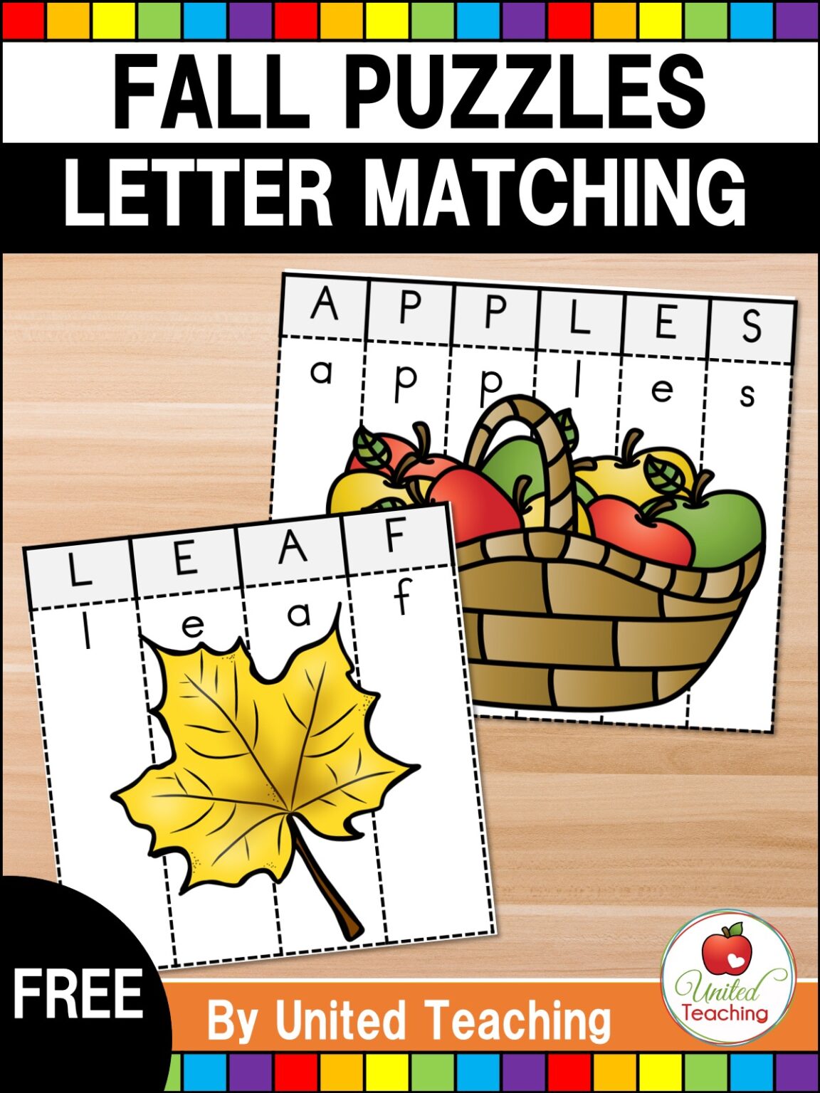 Fall Alphabet Letter Puzzles - United Teaching