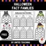 Halloween Fact Families Math Center - United Teaching