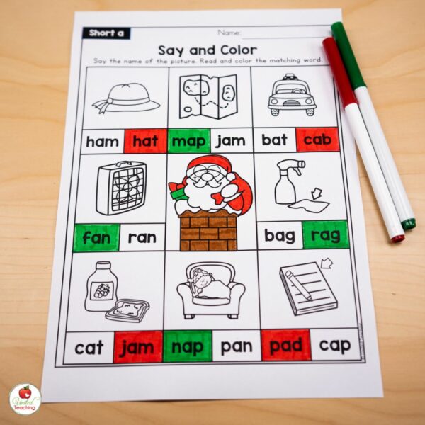December Worksheets for Kindergarten: Fun and Easy to Use Christmas ...