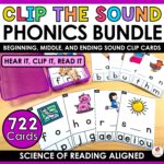 Phonics Task Cards Mega Bundle - United Teaching