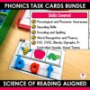 Phonics Task Cards Mega Bundle - United Teaching