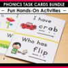 Phonics Task Cards Mega Bundle - United Teaching