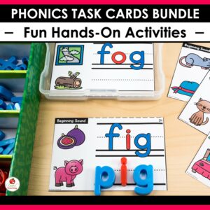 Phonics Task Cards Mega Bundle - United Teaching