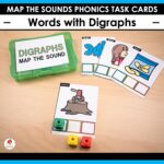 Map the Sounds Phonics Task Cards Bundle - United Teaching