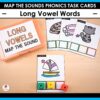 Map the Sounds Phonics Task Cards Bundle - United Teaching