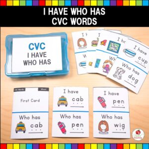 I Have Who Has Phonics Task Cards Bundle - United Teaching