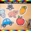 Alphabet Punch and Lace Cards Bundle - United Teaching