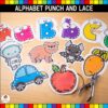 Alphabet Punch and Lace Cards Bundle - United Teaching