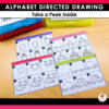 Alphabet Directed Drawing Task Cards Bundle - United Teaching