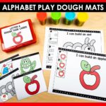 Alphabet Play Dough Mats and Task Cards Bundle - United Teaching