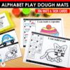 Alphabet Play Dough Mats and Task Cards Bundle - United Teaching