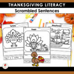 Thanksgiving Math and Literacy Activities Kindergarten Bundle - United ...