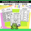 Spring Literacy Activities 1st Grade Packet - United Teaching