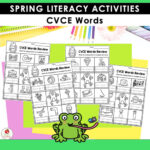 Spring Literacy Activities 1st Grade Packet - United Teaching